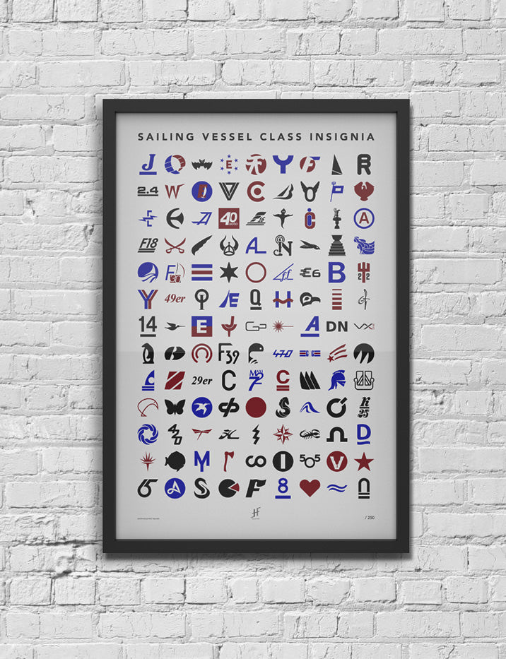 Sailing Vessel Class Insignia, Colour, Limited Edition – Hold Fast Sailing